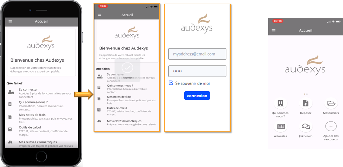 Guide de votre application smartphone